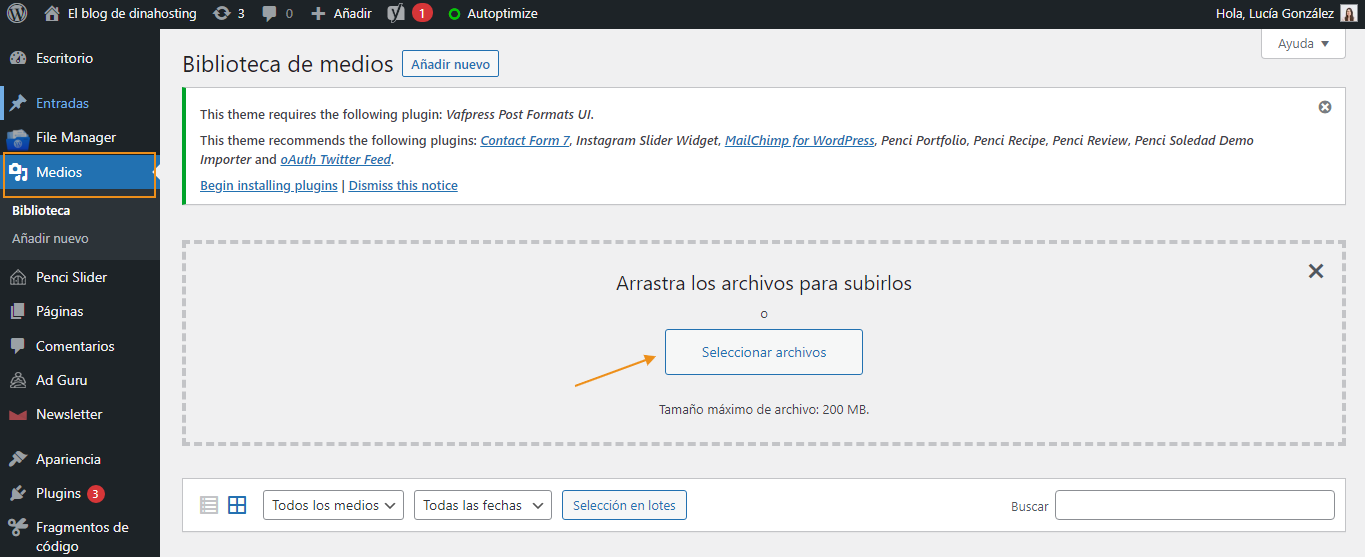 Plugins de WordPress para compartir archivos en tu web
