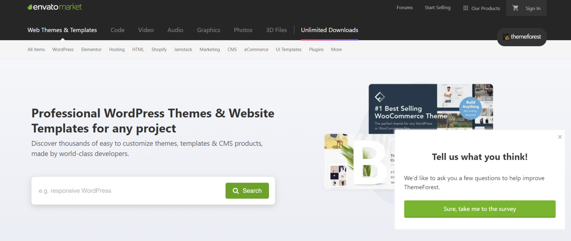 Las 5 mejores páginas de temas para WordPress - Dinahosting