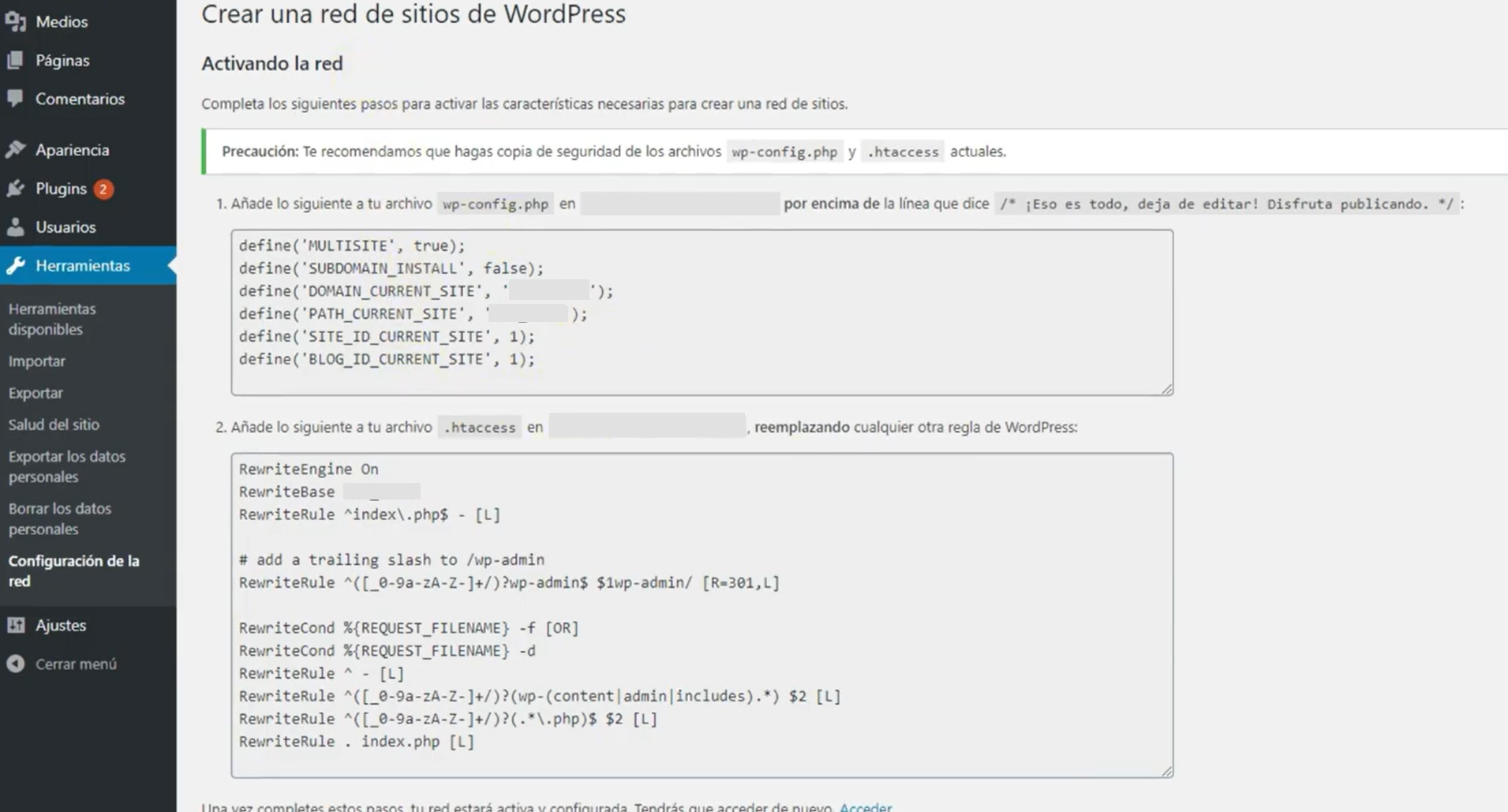 Multisite de WordPress: crea y gestiona varias webs a la vez