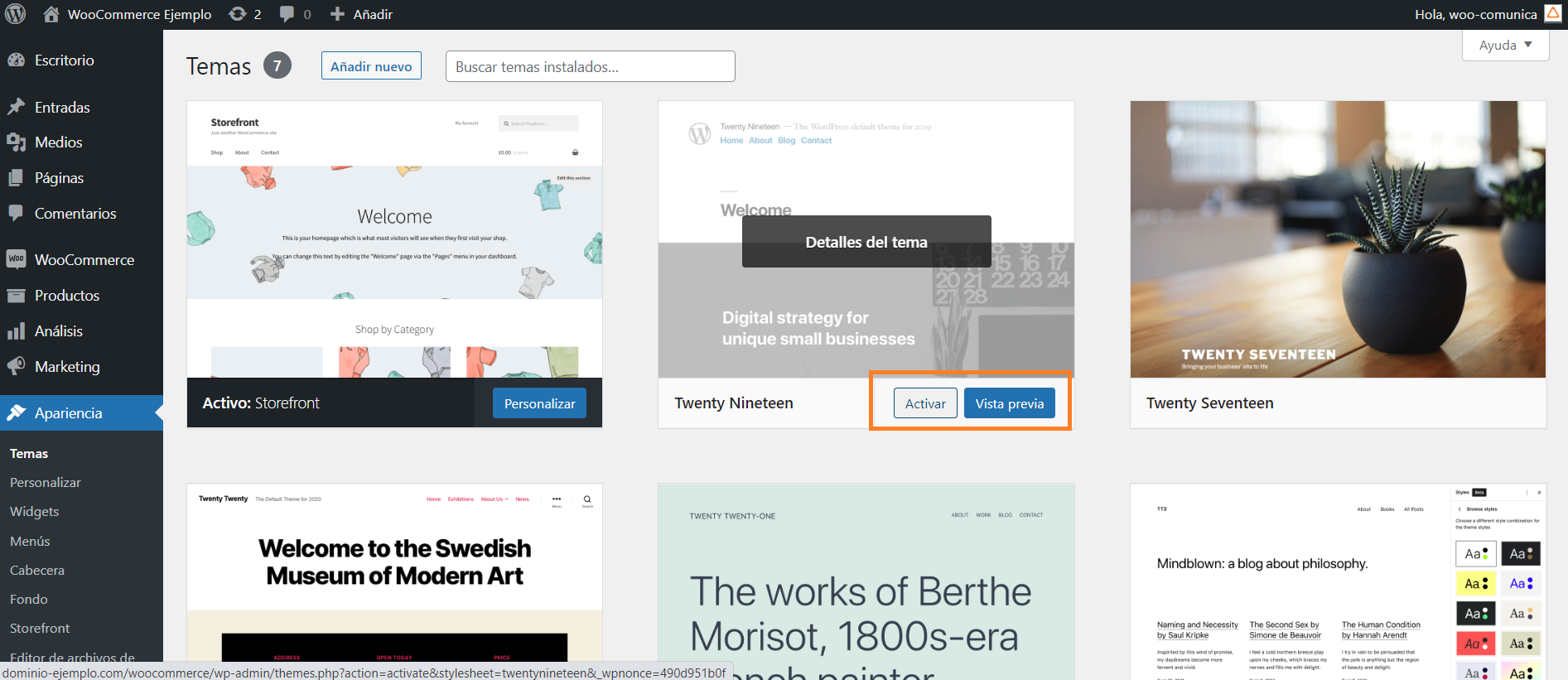 Las 5 mejores páginas de temas para WordPress - Dinahosting