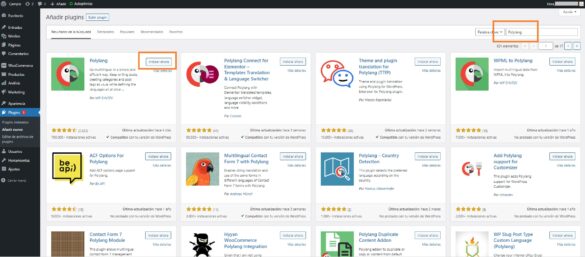 Cómo configurar el plugin Polylang en WordPress - Dinahosting