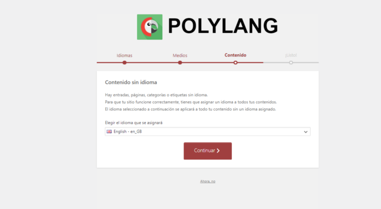 Cómo configurar el plugin Polylang en WordPress - Dinahosting