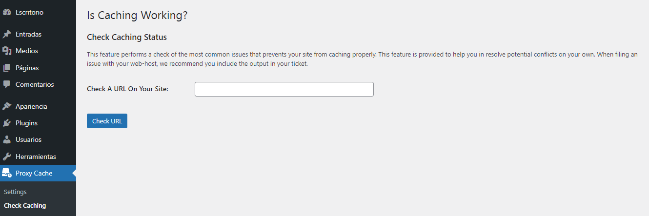 Plugin Proxy Cache Purge de WordPress: tutorial de instalación