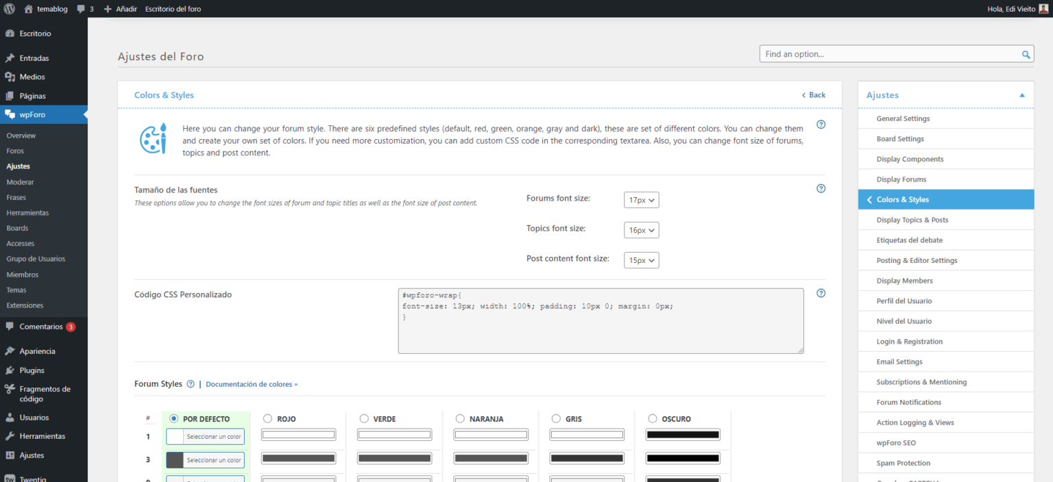 Cómo montar foros o comunidades en WordPress - El blog de dinahosting