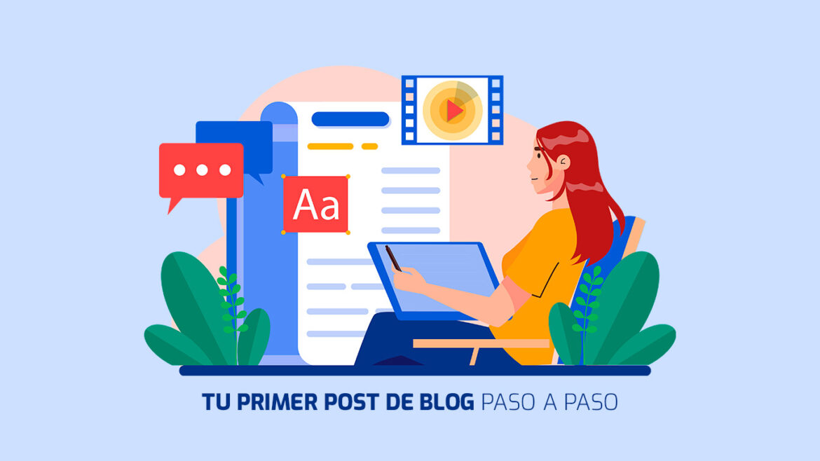 Cómo escribir tu primer post de blog paso a paso - Dinahosting